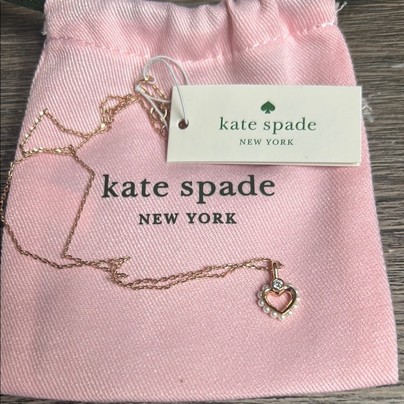 kate spade | Jewelry | Kate Spade Rose Gold Necklace | Poshmark